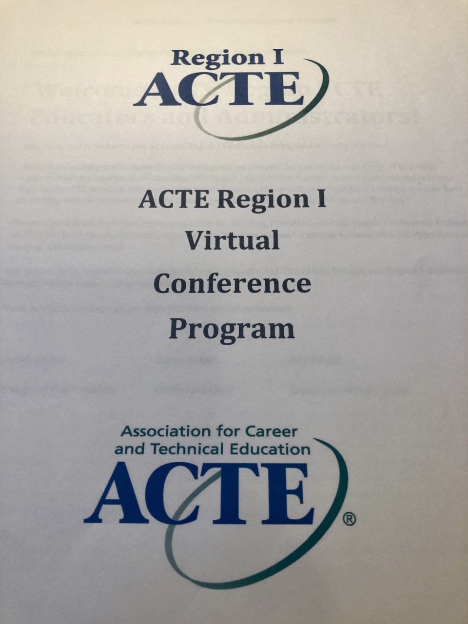 Region I Past Conferences - ACTE